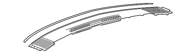 GM 84390218 Black Instrument Panel Extension | Genuine GM & AC Delco ...