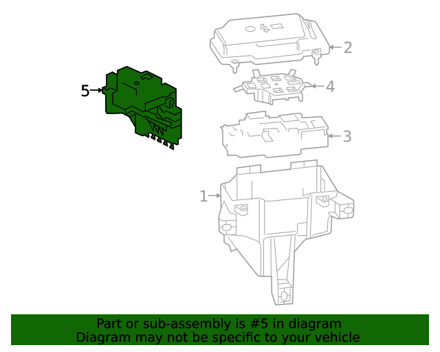463-540-76-12-64 - Fuse Box For 2020-2023 Mercedes-Benz | Mercedes-Benz ...