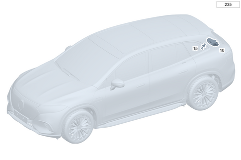 Parktronic System (Pts) for 2024 Mercedes-Benz EQS 450 SUV | Mercedes ...