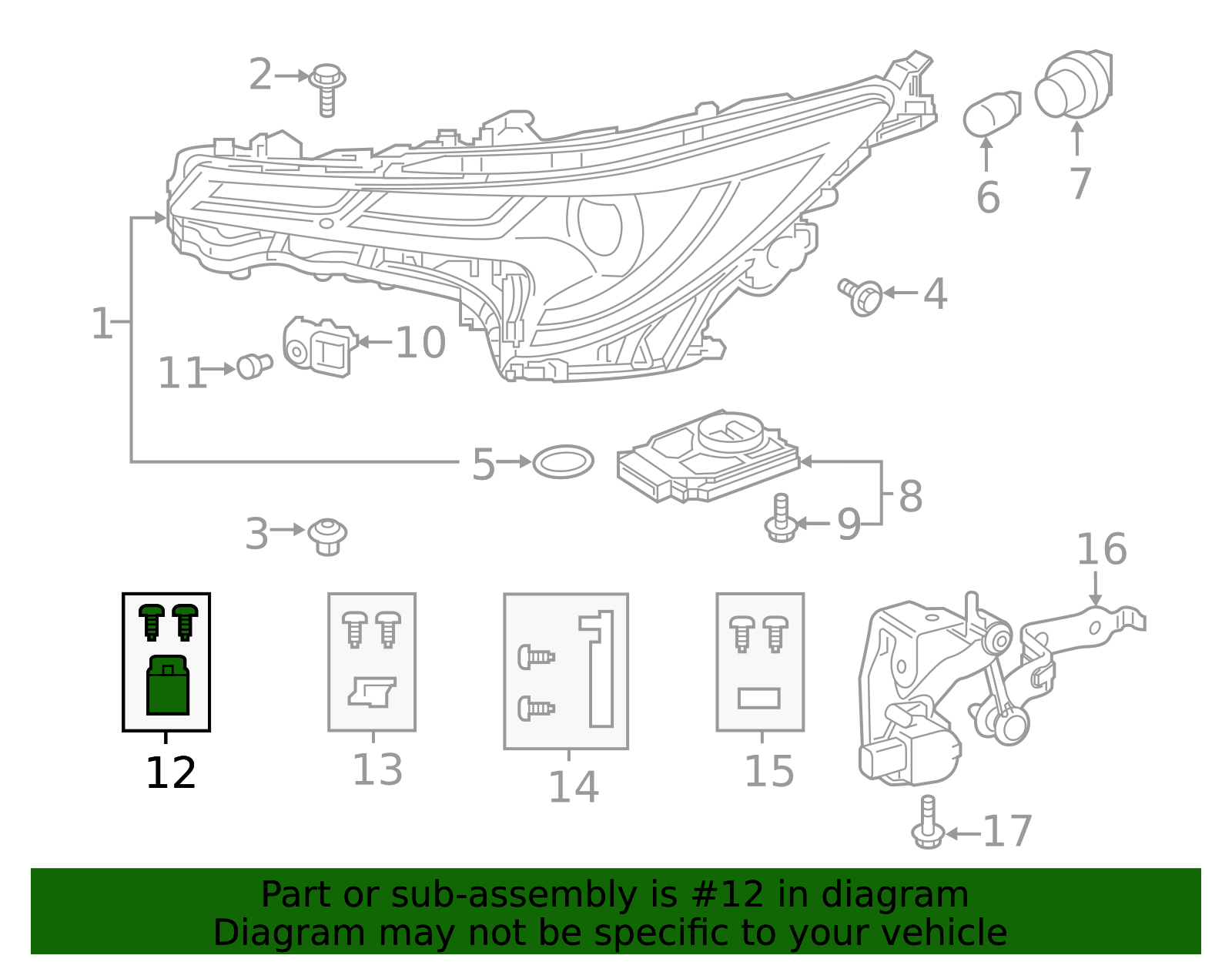 2019-2025 Toyota Repair Bracket 81194-12260 | Lithia Toyota Parts