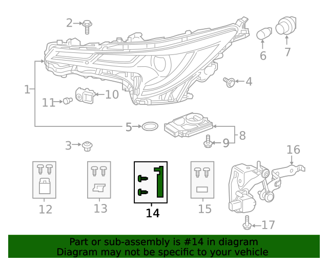 81193-12250 - Repair Bracket - 2019-2024 Toyota | OEM Genuine Toyota Parts