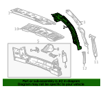 2021-2022 GM Rear Pillar Reinforced 84899944 | GMPartsDirect.com