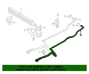 Genuine BMW 17-22-2-284-269 | Outlet Hose | FREE Shipping on Most ...