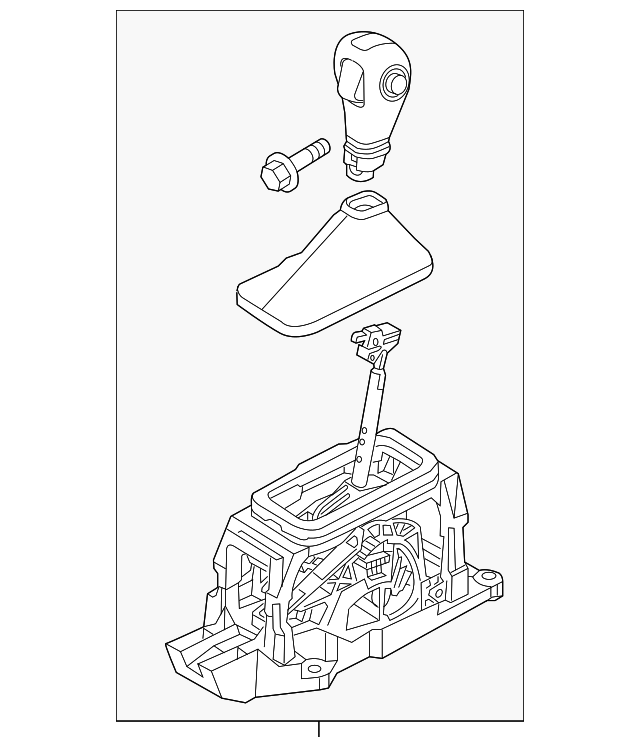 2016-2019 Ford Flex Shifter Assembly DA8Z-7210-CF | TascaParts.com