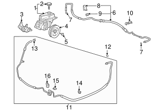 2000-2005 Cadillac Multi-Purpose Clip 12160374 | GMPartsDirect.com