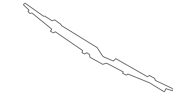 2012-2017 Kia Rio OEM NEW 12-17 Kia Rio Sedan Radiator Grille Upper ...