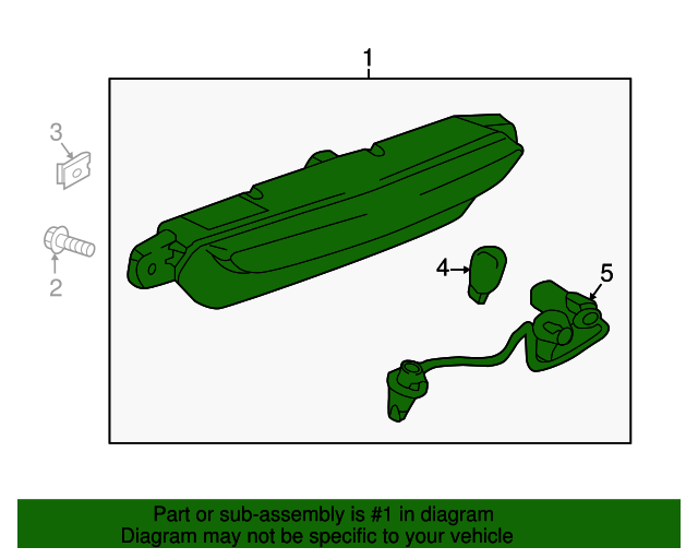 23354781 GM Rear Fascia Lower Signal Lamp | GM Parts Store