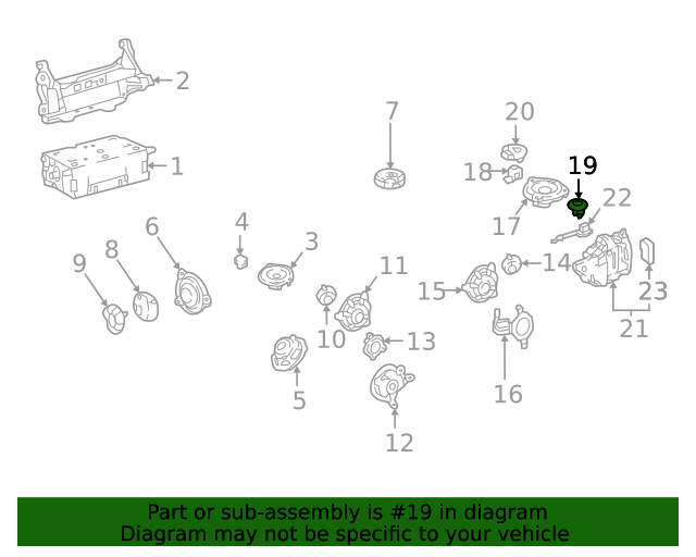 000-993-29-60 - Door Interior Trim Panel Retainer 2017-2024 Mercedes ...