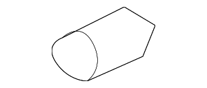 2006-2013 Chevrolet Corvette Black Front Bumper Fascia Retainer ...