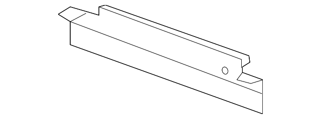 2004-2013 GM Front Air Deflector 21992641 GM | GMPartsDirect.com