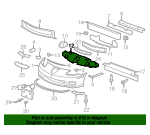 2005-2013 Chevrolet Corvette Front Bumper Fascia Energy Absorber ...