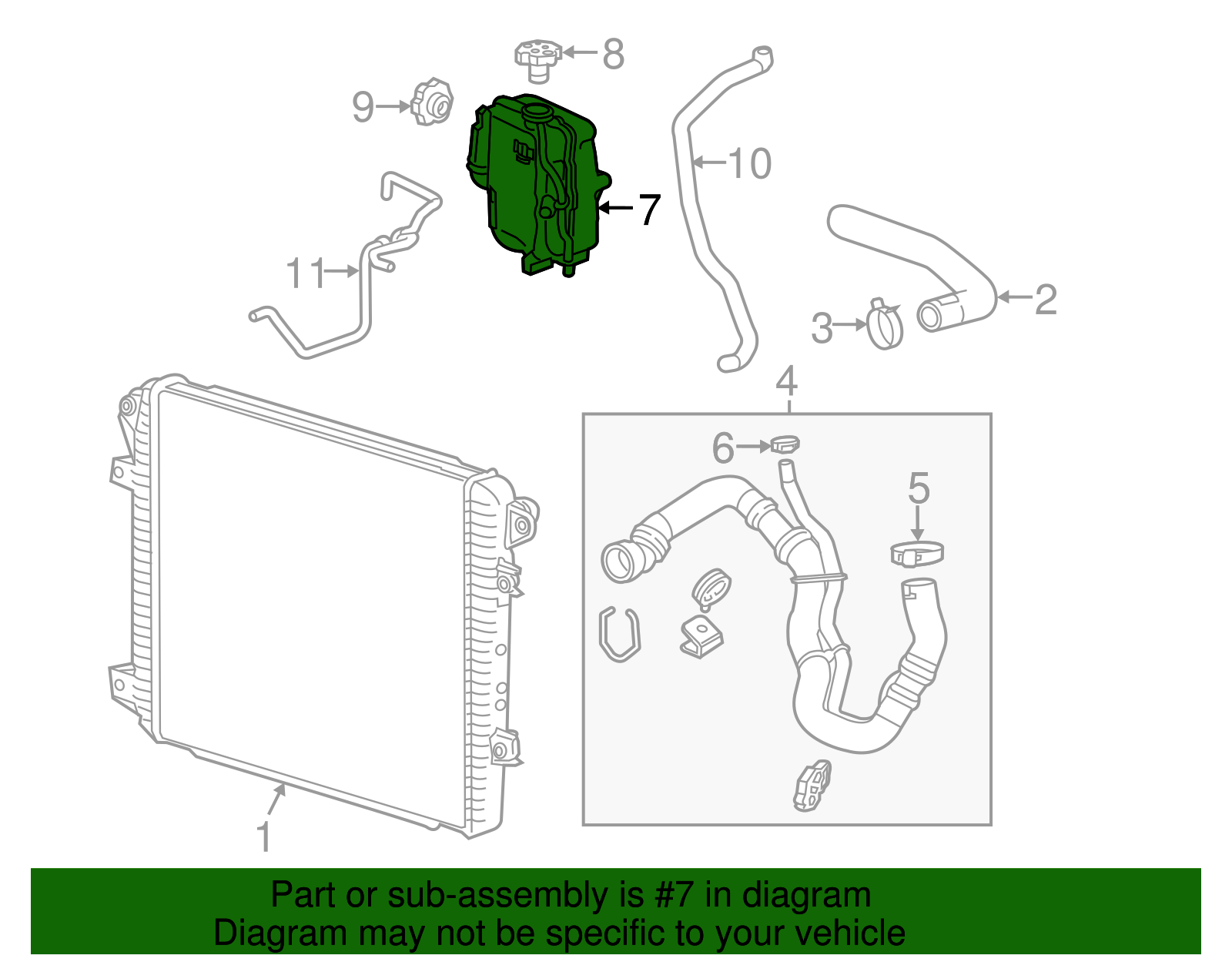 Buy Genuine GM Auto Parts - Tank (Part # 84257137) | GM Parts Store