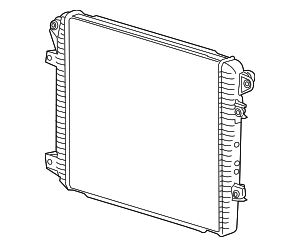 2017-2019 GM Radiator 84224661 GM | GMPartsDirect.com