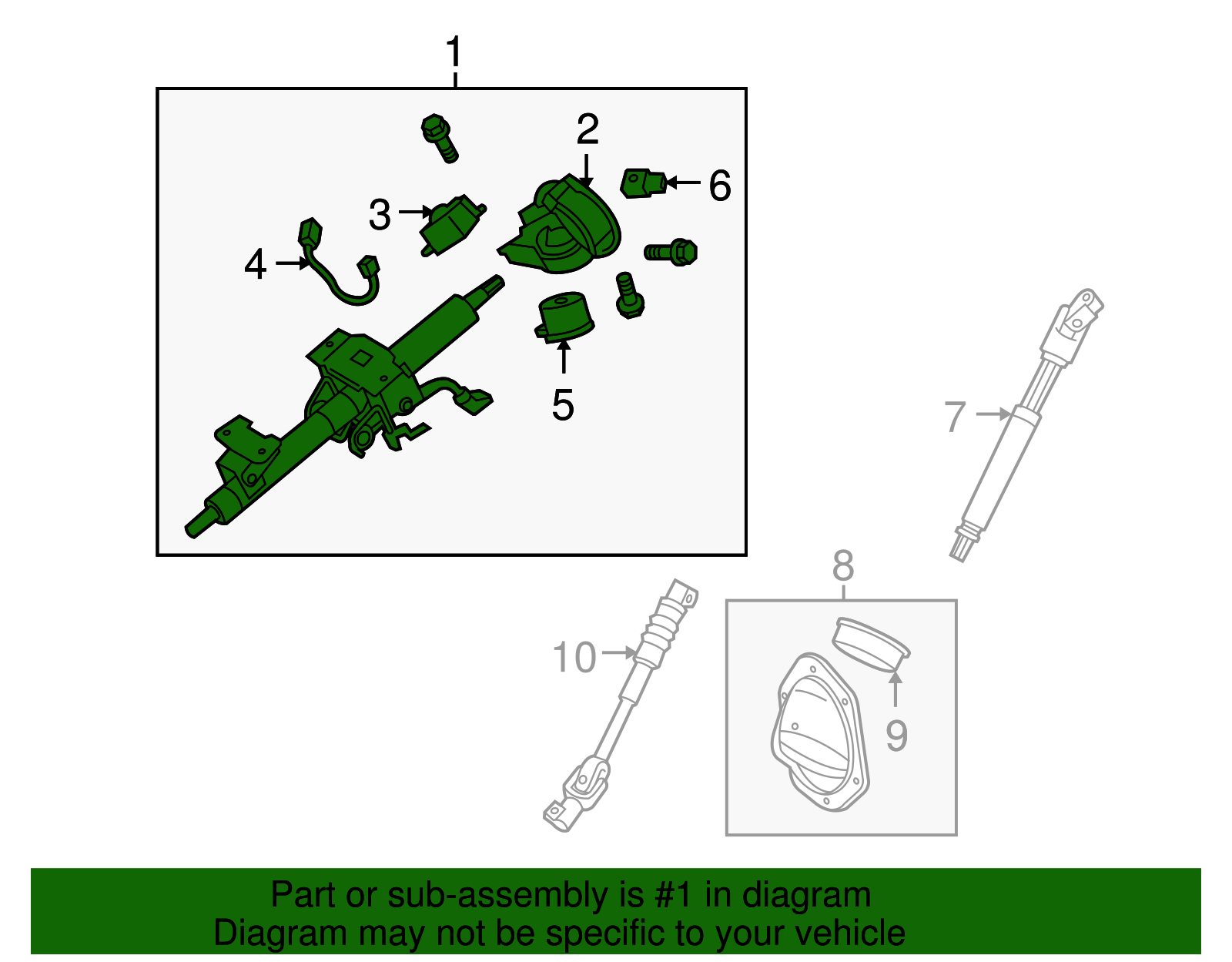 2011-2023 Toyota 4Runner 2011-2023 Toyota 4Runner - Steering Column ...