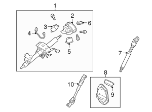 1992-2023 Toyota Ignition Switch 84450-12200 | Toyota Parts Center