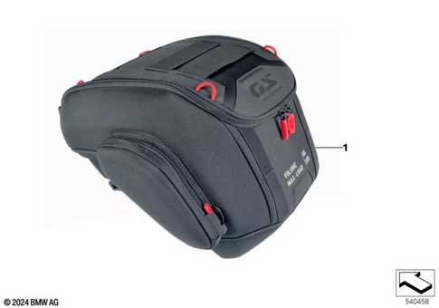 Luggage & Storage for 2025 BMW-Motorrad R 1300 GS Adventure | OEM BMW ...