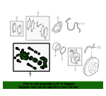 2012-2019 Nissan Caliper 41011-1HL0A | Nissan Parts Plus