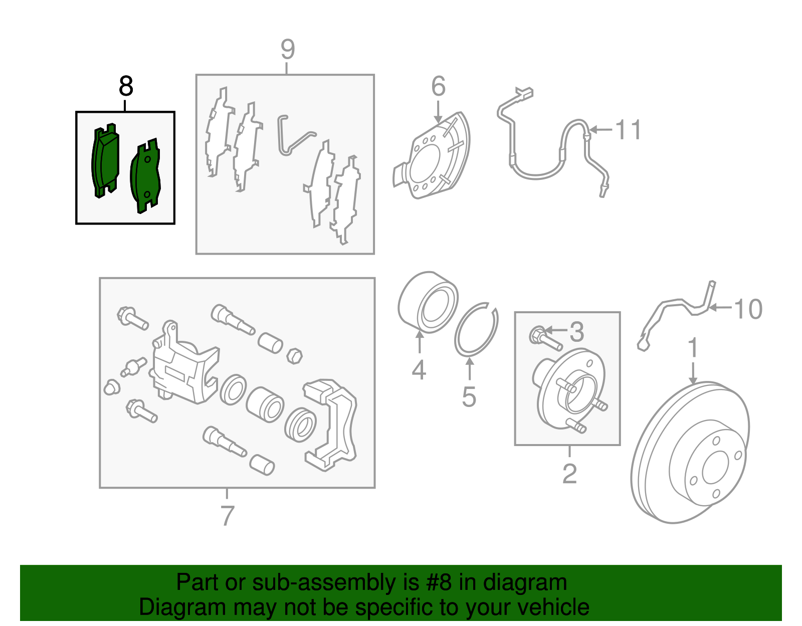 D1060-1HL0B - Brake Pads Front - 2012-2019 Nissan | Nissan OEM Parts Direct