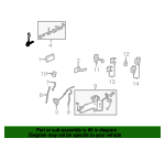 2006-2017 GM Door Lock and Ignition Key 23372322 | TascaParts.com