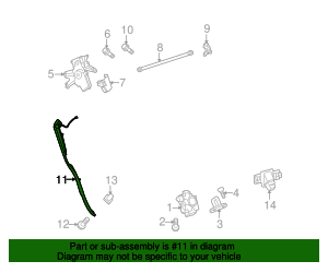 2009-2015 Toyota Venza Sensor 84260-0T012 | Toyota Parts Center