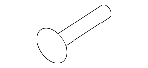 2015-2020 Ford Window Handle Screw 390334-S437M | TascaParts.com