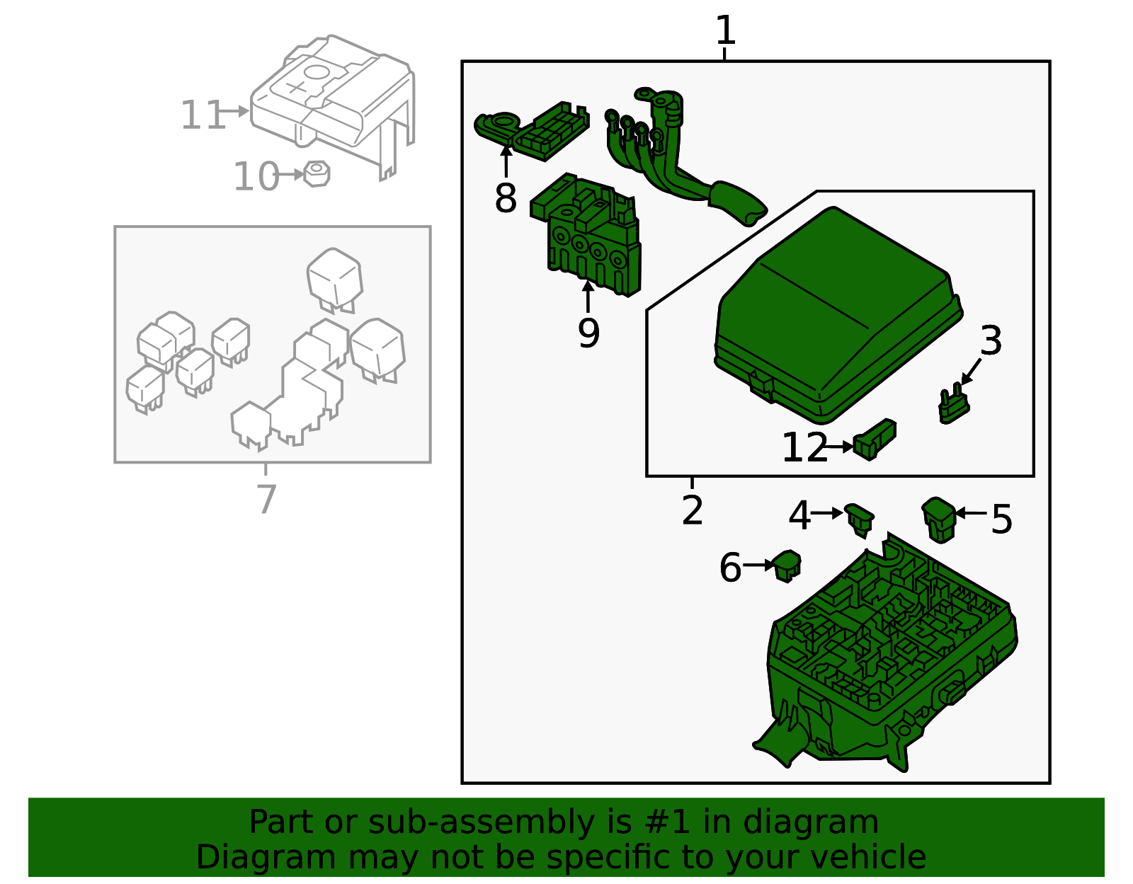 2018-2024 Mitsubishi Eclipse Cross Fuse & Relay Box 8565A441 | Retail ...