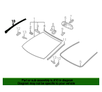 2011-2017 Lexus CT200h Windshield Molding 75535-76010 | Longo Lexus