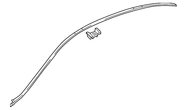 2015-2021 Mercedes-Benz Roof Molding 205-690-01-82 | MB OEM Parts