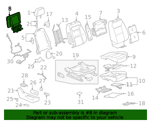 2021-2024 GM DVD Unit 86786028 | GM Parts Center