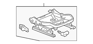 Front Passenger Side Seat Cushion Frame 84973812 | GMPartsDirect.com