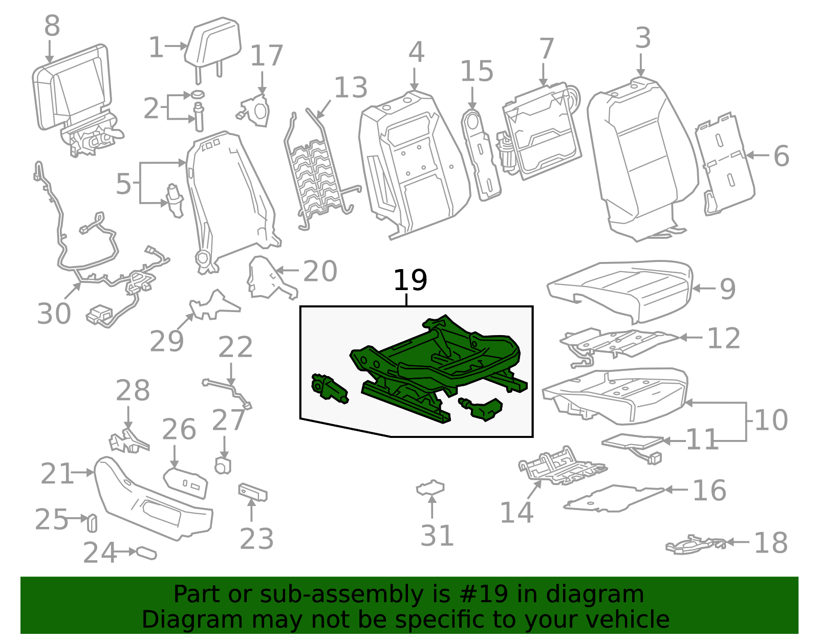 2021-2024 GM Adjuster 85105699 GM | GMPartsDirect.com