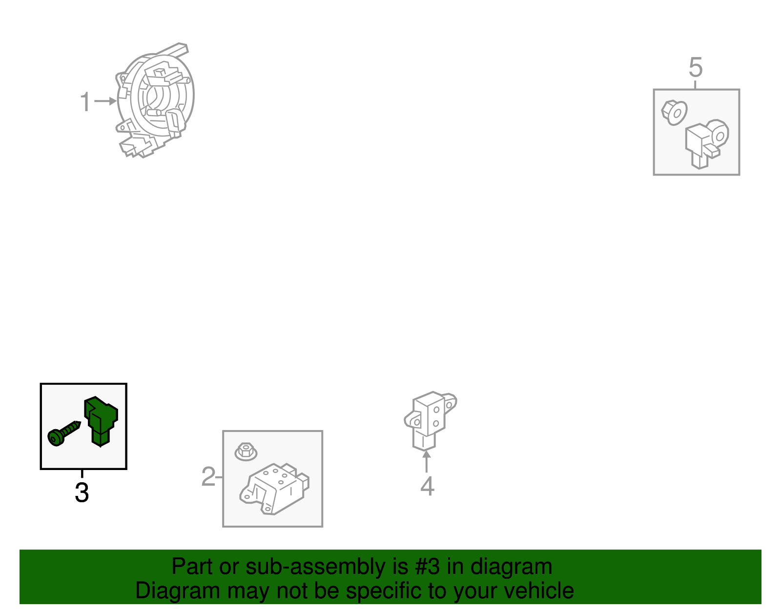 2015-2020 Land Rover Ft Impact Sensor LR059789 | OEM Parts Online