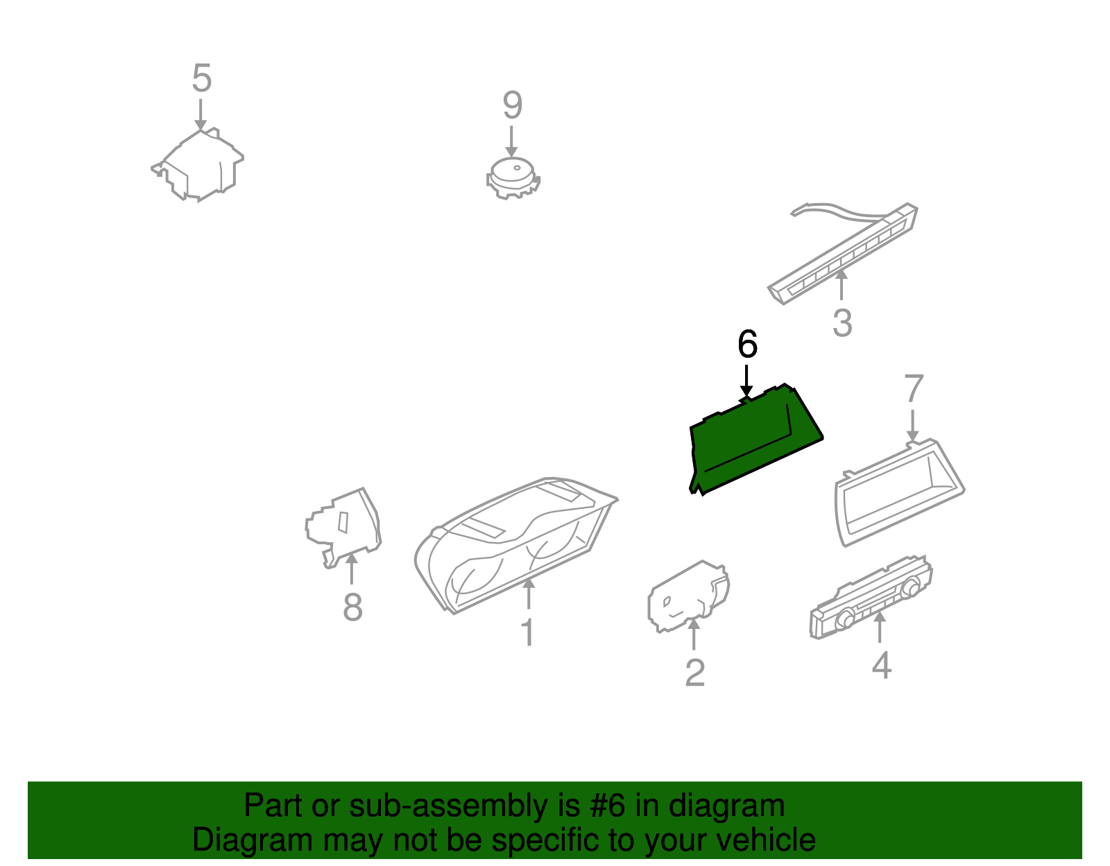 65-50-9-289-580 - Display System - 2010-2014 BMW | Buy BMW Parts Now