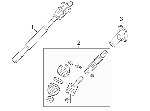 Steering, Gear & Related Components for 2009 Chevrolet Silverado 1500 ...
