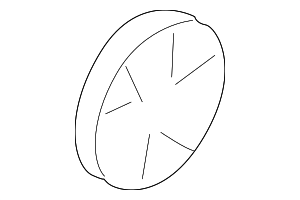 1992-2004 Mitsubishi Center Cap mb816391 | Mitsubishi Parts Warehouse ...