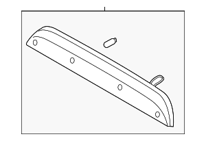 Genuine OEM Ford Part - High Mount Lamp KB3Z-13A613-A | Genuine OEM ...