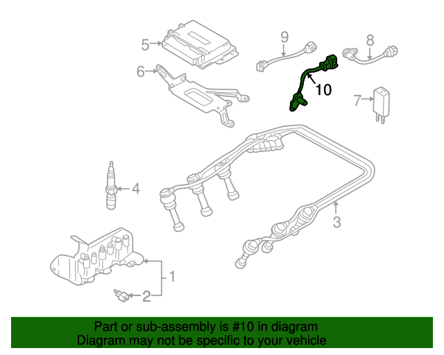 1999-2009 Hyundai Tdc Sensor 39350-37110 | OEM Parts Online