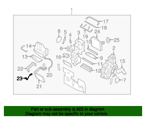 97180-1D000 - HVAC Evaporator Temperature Switch 2007-2010 Kia Rondo ...