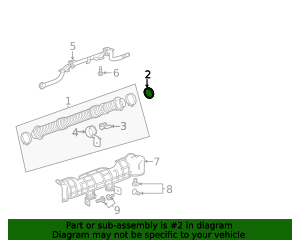 2020-2024 Chevrolet Corvette Fuel Tank Filler Vent Pipe Seal 22815196 ...