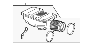 2019-2025 GM Air Cleaner Outlet Duct 84467638 GM | GMPartsDirect.com