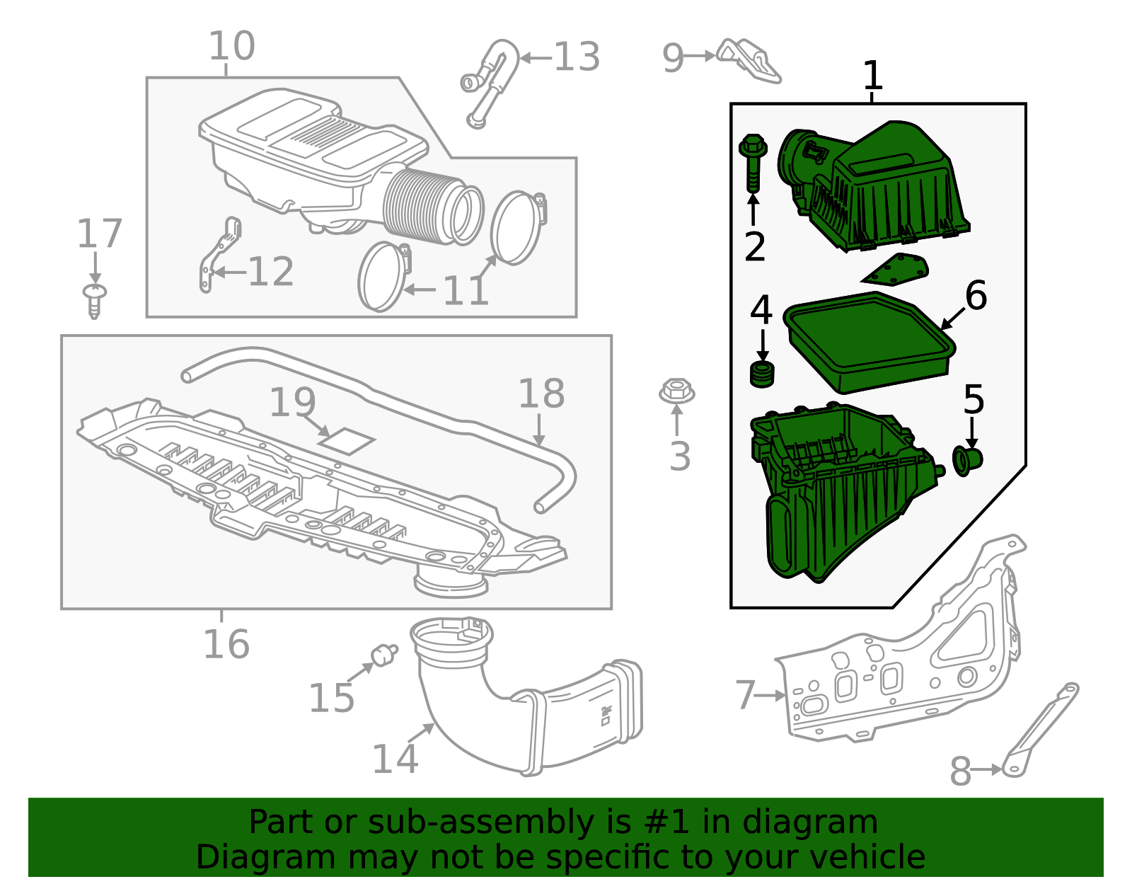 2021-2025 GM Air Cleaner Assembly 86529268 GM | GMPartsDirect.com