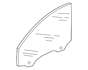 4G0-845-021-C - Door Glass 2016-2018 Audi | Audi OEM Parts