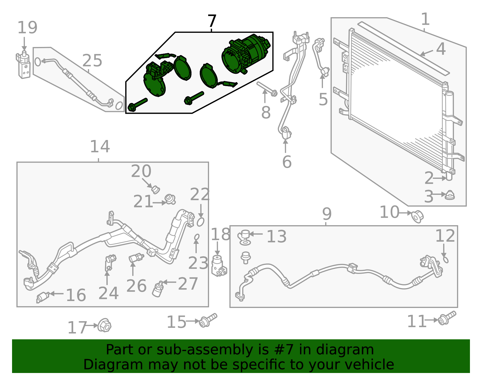 97701-K4000 - Compressor Assembly 2019-2022 Kia Niro EV | Kia.Parts Store