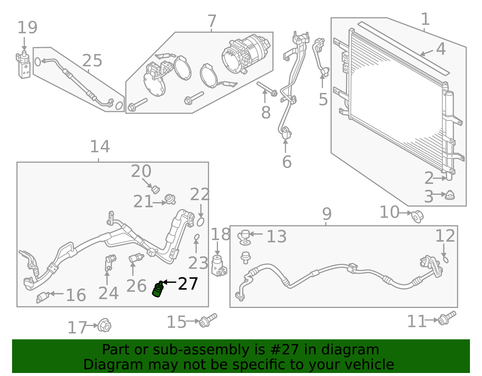 2015-2022 Kia Temp Sensor 97615e4000 | Retail Performance Auto Parts