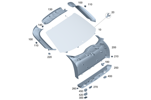 Detachable Parts/Windows for 2025 Mercedes-Benz EQS 580 SUV | Mercedes ...