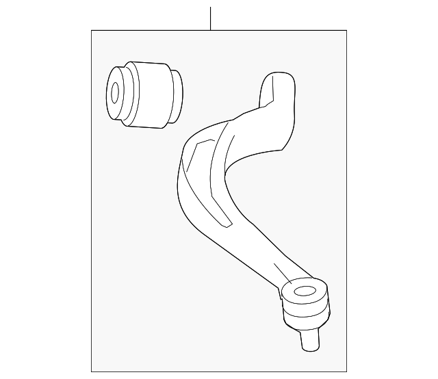 2010-2012 Audi Rear Lower Control Arm 8K0-407-693-AF | Audi USA Parts