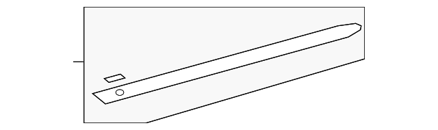 2007-2013 Toyota Tundra Truck Bed Molding (Right, Rear) 66248-0C060 ...