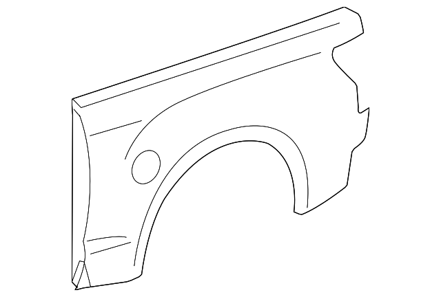 2007-2013 Toyota Tundra Gravel Deflector 75631-0C050 | OEM Parts Quick