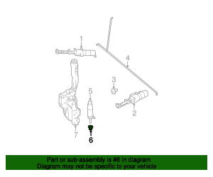 1954-2024 Mercedes-Benz Grommet 010-997-11-81 | Mercedes-Benz Parts