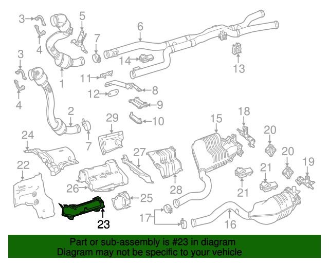 238-680-38-02 - Heat Shield 2019-2020 Mercedes-Benz | Mercedes-Benz USA ...